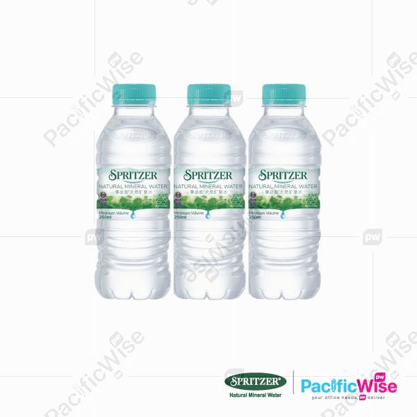 Mineral Water/Spritzer/Air Minum/Natural/Drinking/250ml (24 Bottles x 1 Pack)