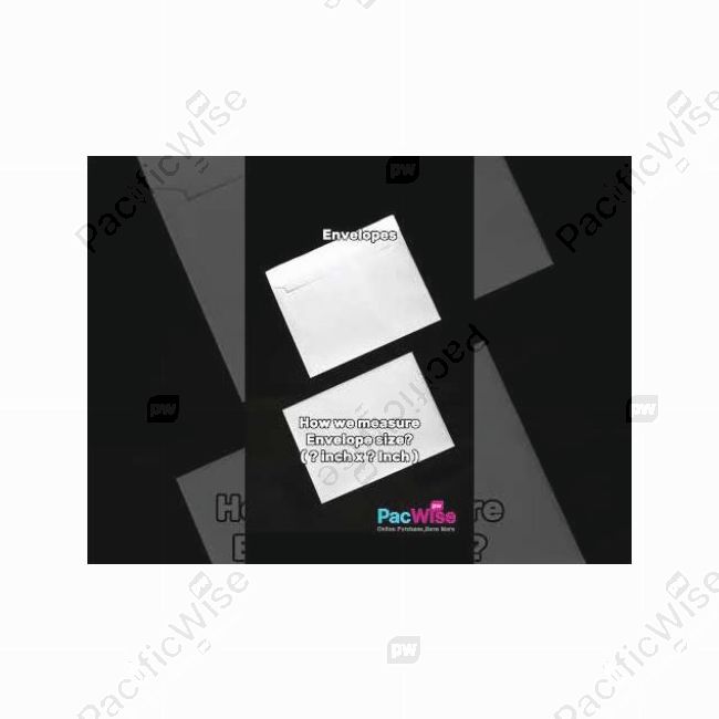 White Envelope (non-Window) 6 1/4" x 4 1/4"