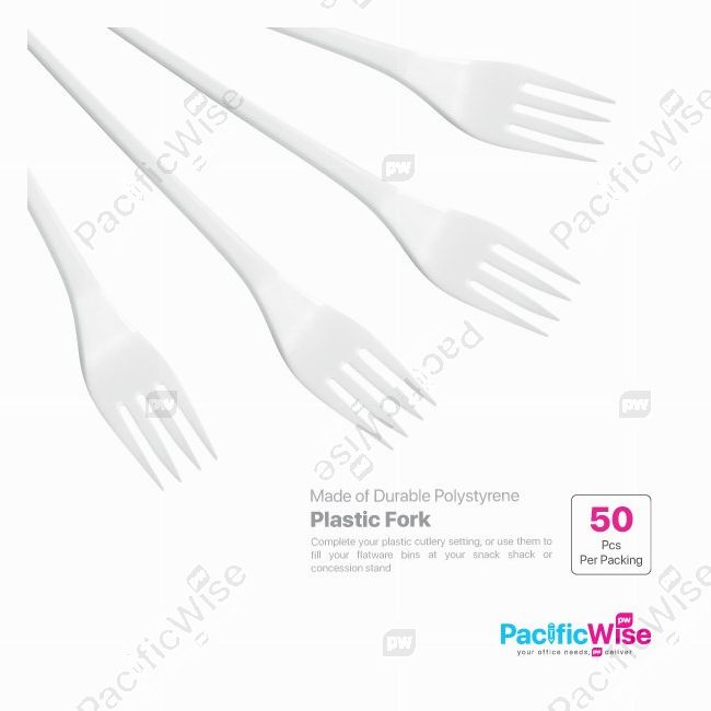 Plastic Fork (50'S)