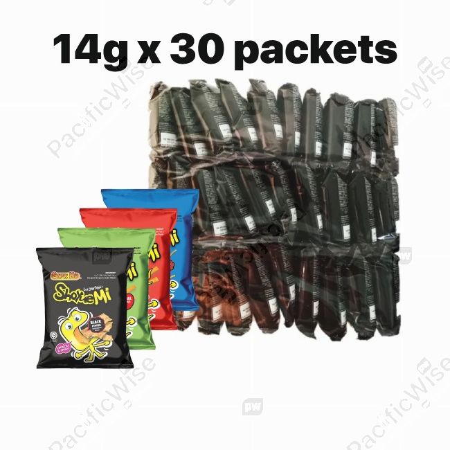 Snek Ku ShoyueMi Snack 14g x 30 Packets Halal Variety Pack