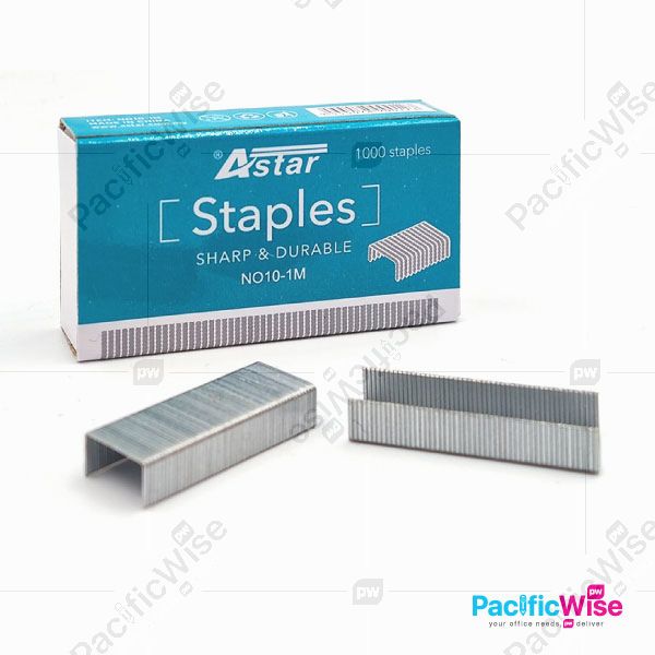 Stapler Bullet No.10-1M/Astar/Peluru Pengokot/Staples/Sharp/Durable