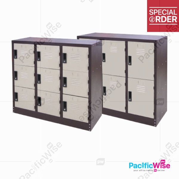 Office Cabinet/Half Height Compartment Steel Locker S128/AS/Loker ...