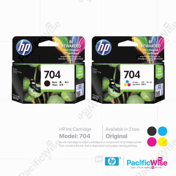 HP Ink Cartridge 704 (Original)