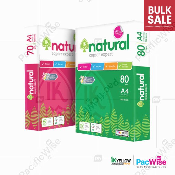 A4 Paper/IK Natural/Indah Kiat/A4 Kertazs 70gsm/A4 Kertas 80gsm/Copier ...