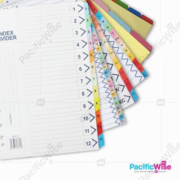 Subject Index Divider