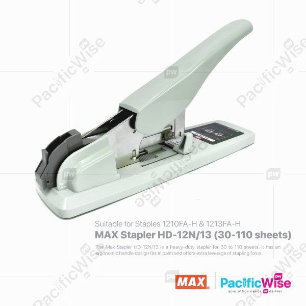 Max Stapler HD-12N/13 (30~110 Sheets)
