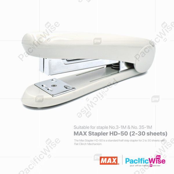Max Stapler HD-50 (2~30 Sheets)