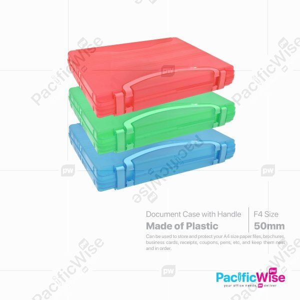 Document Case with Handle F4 Size