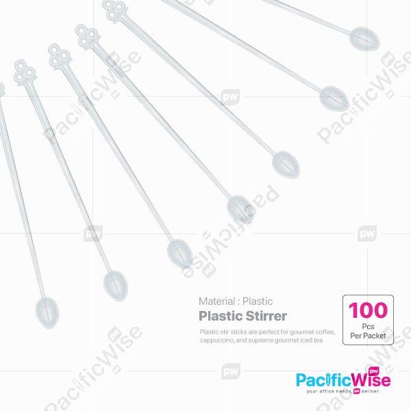 Plastic Stirrer (100'S)