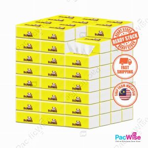 Bamboo Facial Soft Tissue Paper 4 Ply x 300’s / Non-Fluorescent Facial ...