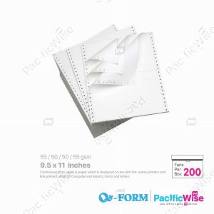 Computer Form 4 Ply 2 Up 9.5" x 11"