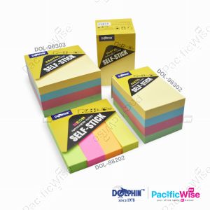 Dolphin/Removable Sticky Note/Nota Melekit/DOL-96303 (Pastel Colour)