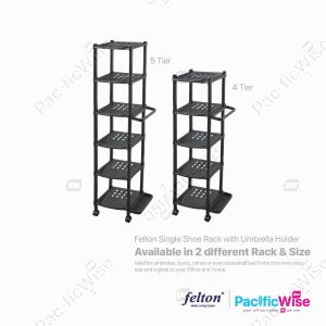 Felton Single Shoe Rack with Umbrella Holder