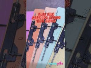 ABBA Flat File 350 with U-Pin Spring Fastener