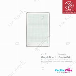 Magnetic Graph Board (GWBG) Green Grid