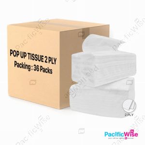 POP UP Tissue Size: 100mmx100mm (2ply)