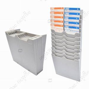 Plastic Punch Card Rack